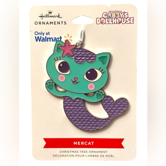 Hallmark | Other | Nwt Hallmark Gabbys Dollhouse Mercat Ornament | Poshmark